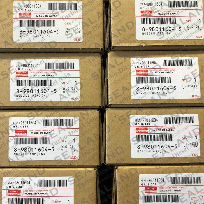8-98011604-5 ISUZU COMMON RAIL INJECTOR - Sealand Turbo-Diesel Asia ...